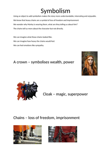 GCSE - A Christmas Carol Lower Ability Lesson Bundle - Marley's Ghost ...