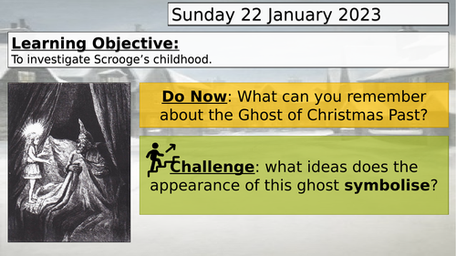 GCSE - A Christmas Carol Lower Ability Lesson Bundle - Scrooge at ...