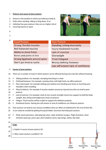 Sport Science R041 booklet with tasks | Teaching Resources