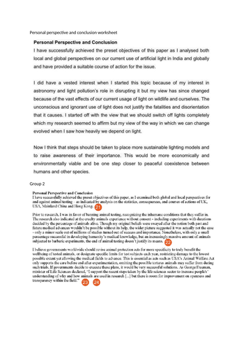 IGCSE Global perspective individual report complete lesson | Teaching Resources