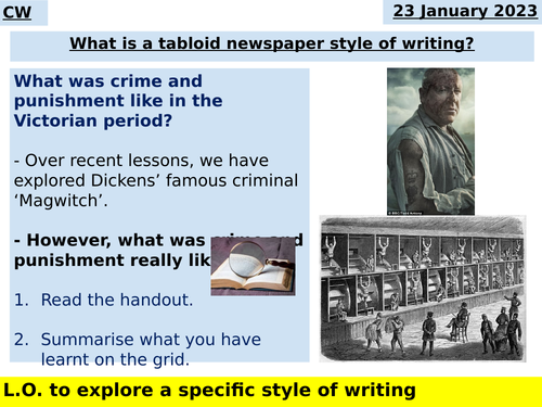 Key Stage 3 - Victorian Texts - Dickens | Teaching Resources