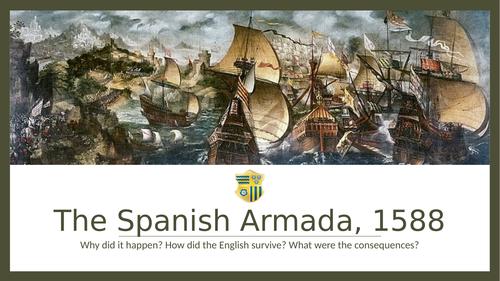 The Spanish Armada: Fully Resourced 2-3 lessons & keyword trading cards ...
