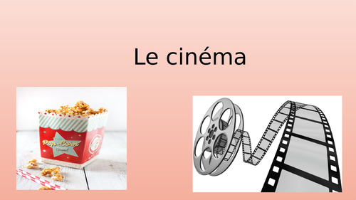 French GCSE - Cinema | Teaching Resources