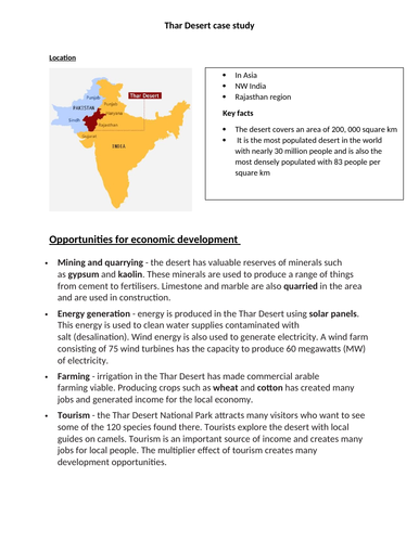 AQA GCSE Geography - The Living World SOW | Teaching Resources