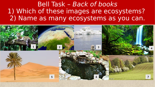 AQA GCSE Geography - The Living World SOW | Teaching Resources