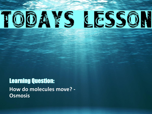 Osmosis | Teaching Resources