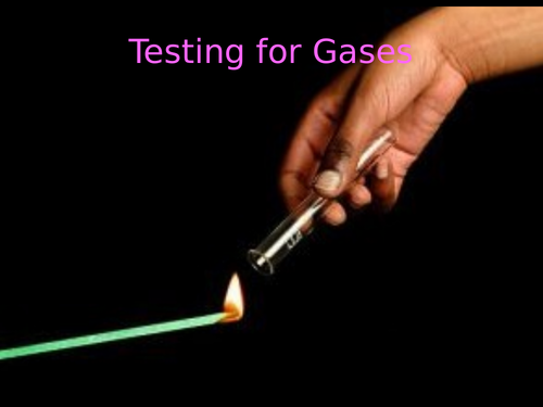 Testing for Gases | Teaching Resources