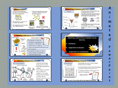 Separating Mixtures Explained - Fully Resourced Lesson for Distance ...
