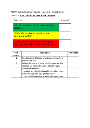 ASDAN Computing Short Course - Module 1 Infrastructure | Teaching Resources ASDAN Computing Short Course - Module 1 Infrastructure | Teaching Resources