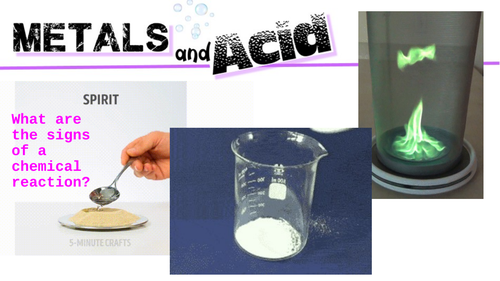 Metals and Acid | Teaching Resources
