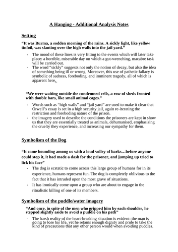 'A Hanging' by George Orwell Unit | Teaching Resources