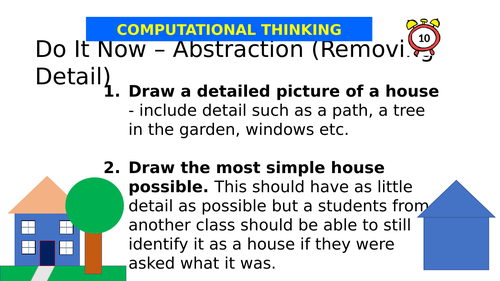 Computational Thinking (10x lessons + end of unit assessment) Key Stage ...