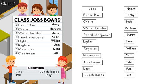 Reasons to Write Class Jobs Board | Teaching Resources