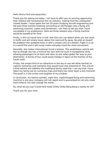 Talk For Writing Model Text For Persuasive Writing Piece | Teaching ...