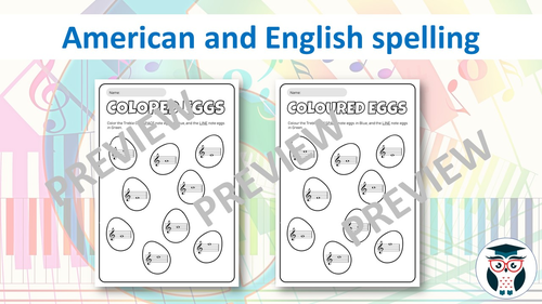 Easter Music Worksheets | Teaching Resources