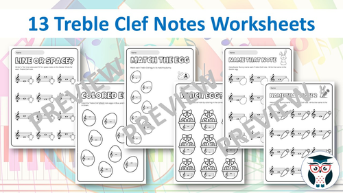 Easter Music Worksheets | Teaching Resources