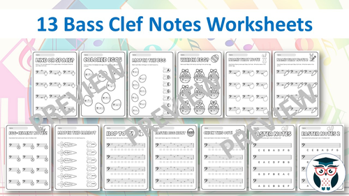Easter Music Worksheets | Teaching Resources