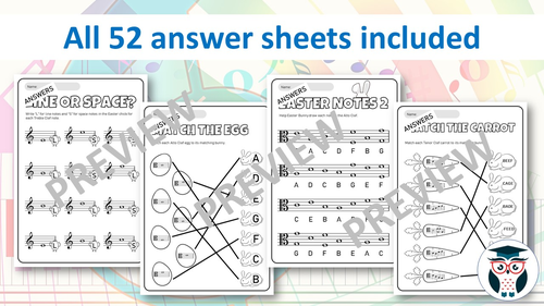 Easter Music Worksheets | Teaching Resources