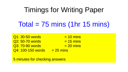 IGCSE English Second Language Writing Paper Q1 Practice Cards ... IGCSE English Second Language Writing Paper Q1 Practice Cards ...
