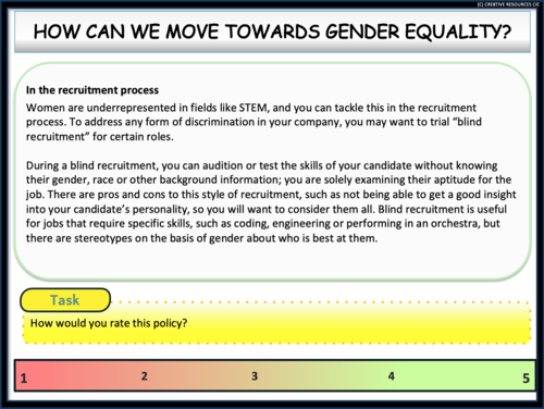 Gender Stereotypes in the Workplace + Society | Teaching Resources