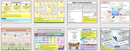 Prejudice & Discrimination - PSHE Lesson | Teaching Resources