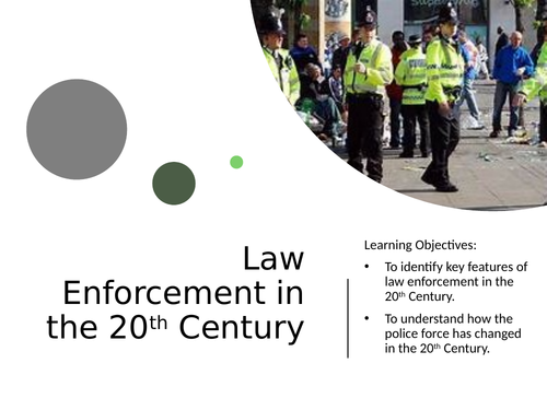 Themes in crime and punishment: law enforcement 1000-present day ...