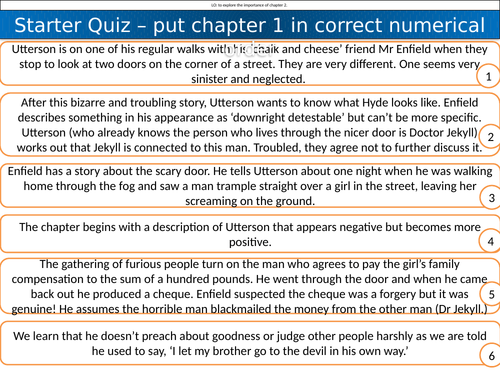 ENTIRE SCHEME OF LEARNING Doctor Jekyll and Mr Hyde AQA | Teaching ...