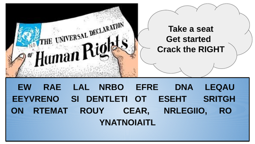 10 Lessons - Human Rights - Local, National, Global - Investigating ...