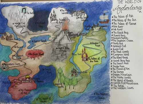 Creative Writing- Fantasy Setting | Teaching Resources