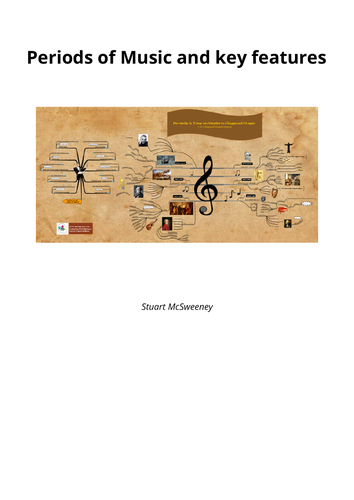 Music: Periods of Music Handbook | Teaching Resources