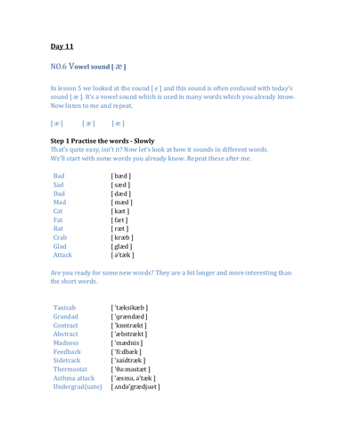 ESL/EFL Beginner's English Pronunciation (part 2) | Teaching Resources