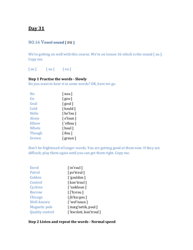 ESL/EFL Beginner's English Pronunciation (part 3) | Teaching Resources