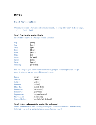 ESL/EFL Beginner's English Pronunciation (part 3) | Teaching Resources