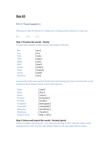 ESL/EFL Beginner's English Pronunciation (part 5) | Teaching Resources