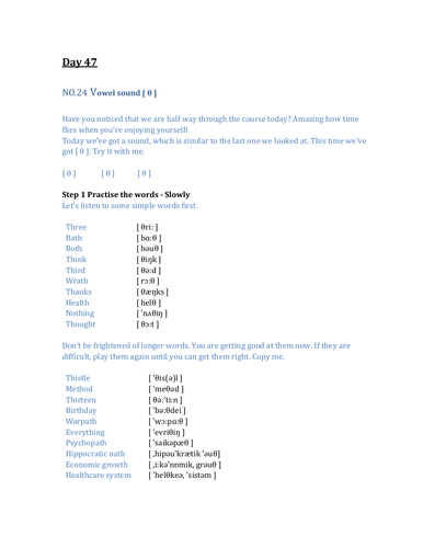 ESL/EFL Beginner's English Pronunciation (part 5) | Teaching Resources