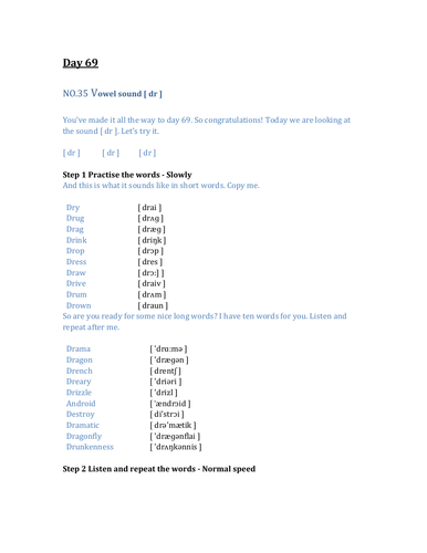 ESL/EFL Beginner's English Pronunciation (part 7) | Teaching Resources