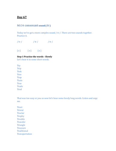 ESL/EFL Beginner's English Pronunciation (part 7) | Teaching Resources
