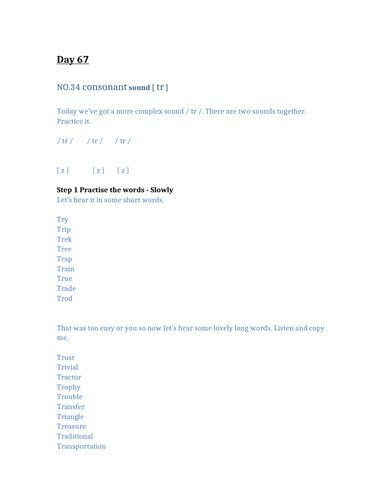 ESL/EFL Beginner's English Pronunciation (part 7) | Teaching Resources