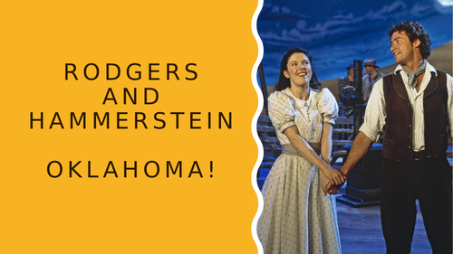 Oklahoma Lesson Powerpoint (AQA Musical Theatre) | Teaching Resources