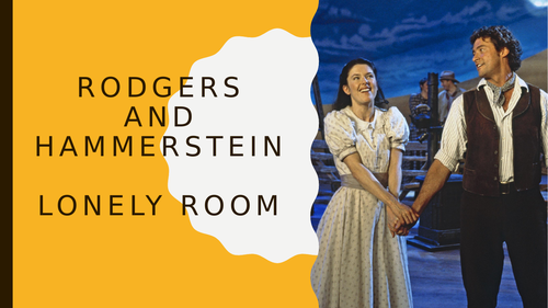 Lonely Room Lesson Powerpoint (AQA Musical Theatre) | Teaching Resources