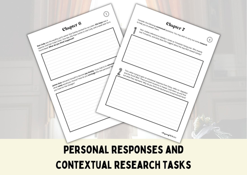 The Great Gatsby | Chapter by Chapter Questions & Activities | Novel ...