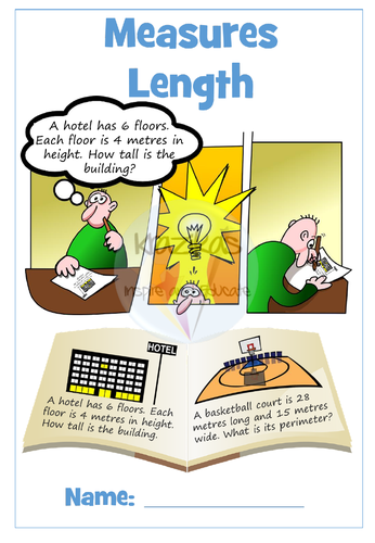 Length PowerPoint Lesson and Workbook -Functional Skills Maths - Entry ...