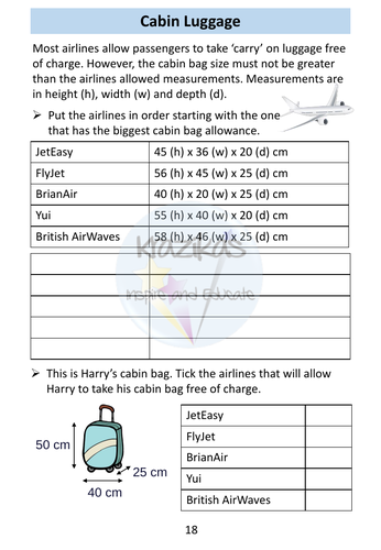 Length PowerPoint Lesson and Workbook -Functional Skills Maths - Entry ...