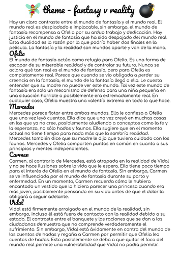 Pan's labyrinth revision bundle | Teaching Resources