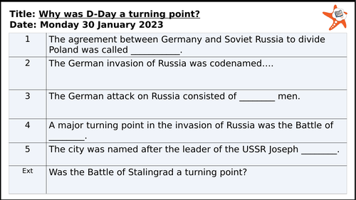 WW2 D-Day | Teaching Resources