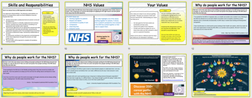 Careers in Healthcare + NHS | Teaching Resources