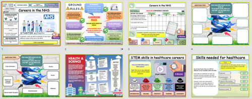 Careers in Healthcare + NHS | Teaching Resources