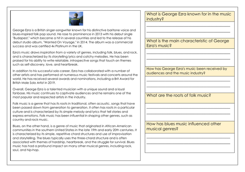 Music Reading Comp Triple Pack | Teaching Resources