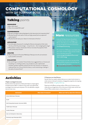 Astrophysics and computational cosmology: A superpowered model of the ...