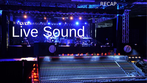 Live Sound Health and Safety (Lesson 2) | Teaching Resources